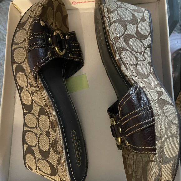 Coach | Shoes | Coach Wedge Platforms | Poshmark